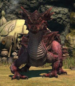 Inferno Drake - Final Fantasy XIV Online Wiki - FFXIV / FF14 Online ...