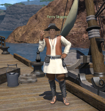Ferry Skipper (Silver Bazaar Docks) - Final Fantasy XIV Online Wiki ...