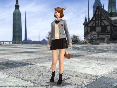 Collegiate Skirt - Final Fantasy XIV Online Wiki - FFXIV / FF14 Online ...