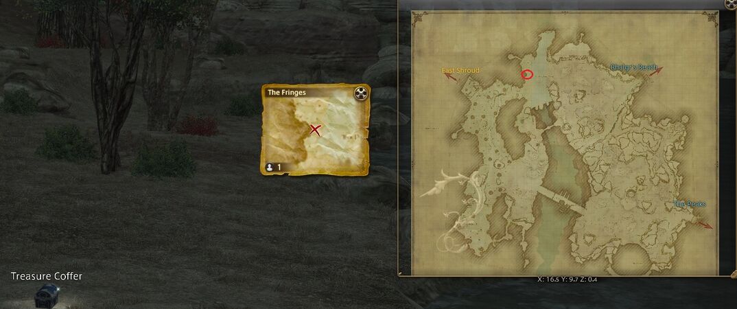 Gaganaskin Treasure Map - Final Fantasy XIV Online Wiki - FFXIV / FF14 ...