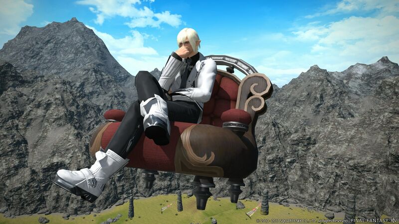 Flying Chair (Mount) - Final Fantasy XIV Online Wiki - FFXIV / FF14 ...